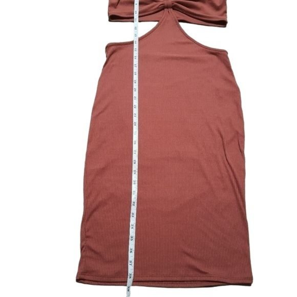 Madrag | Dresses | Madrag Sexy Orange Open Side Dress | Poshmark